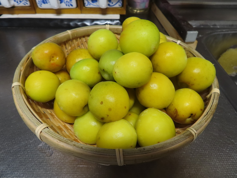 梅干しを作りました: 砂時計